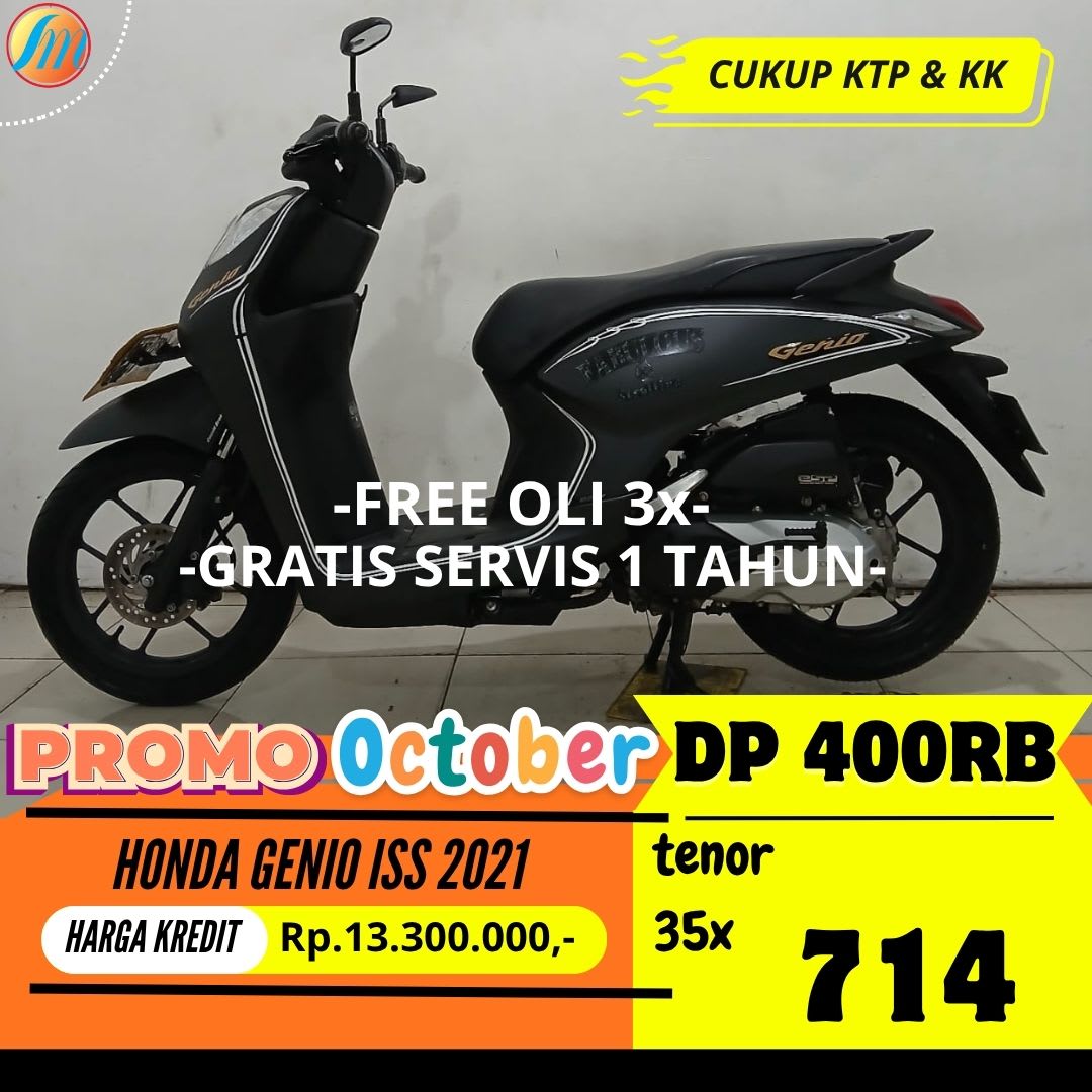 Jual Motor Bekas GENIO 2021 Jakarta Timur