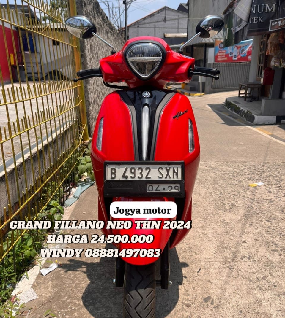 Jual Motor Bekas GRAND FILANO 2024 Tangerang Selatan