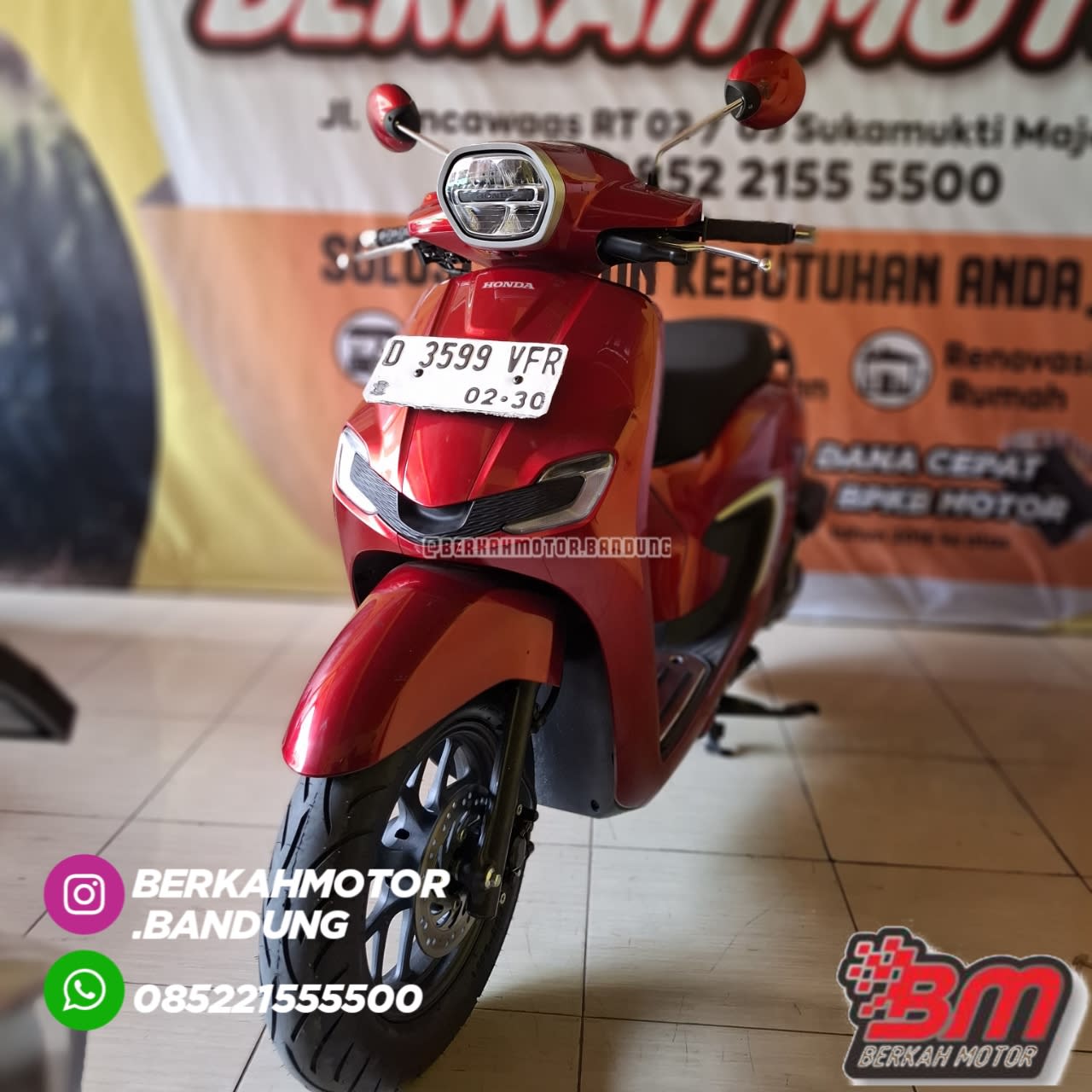 Jual Motor Bekas STYLO 160 2025 Kab. Bandung