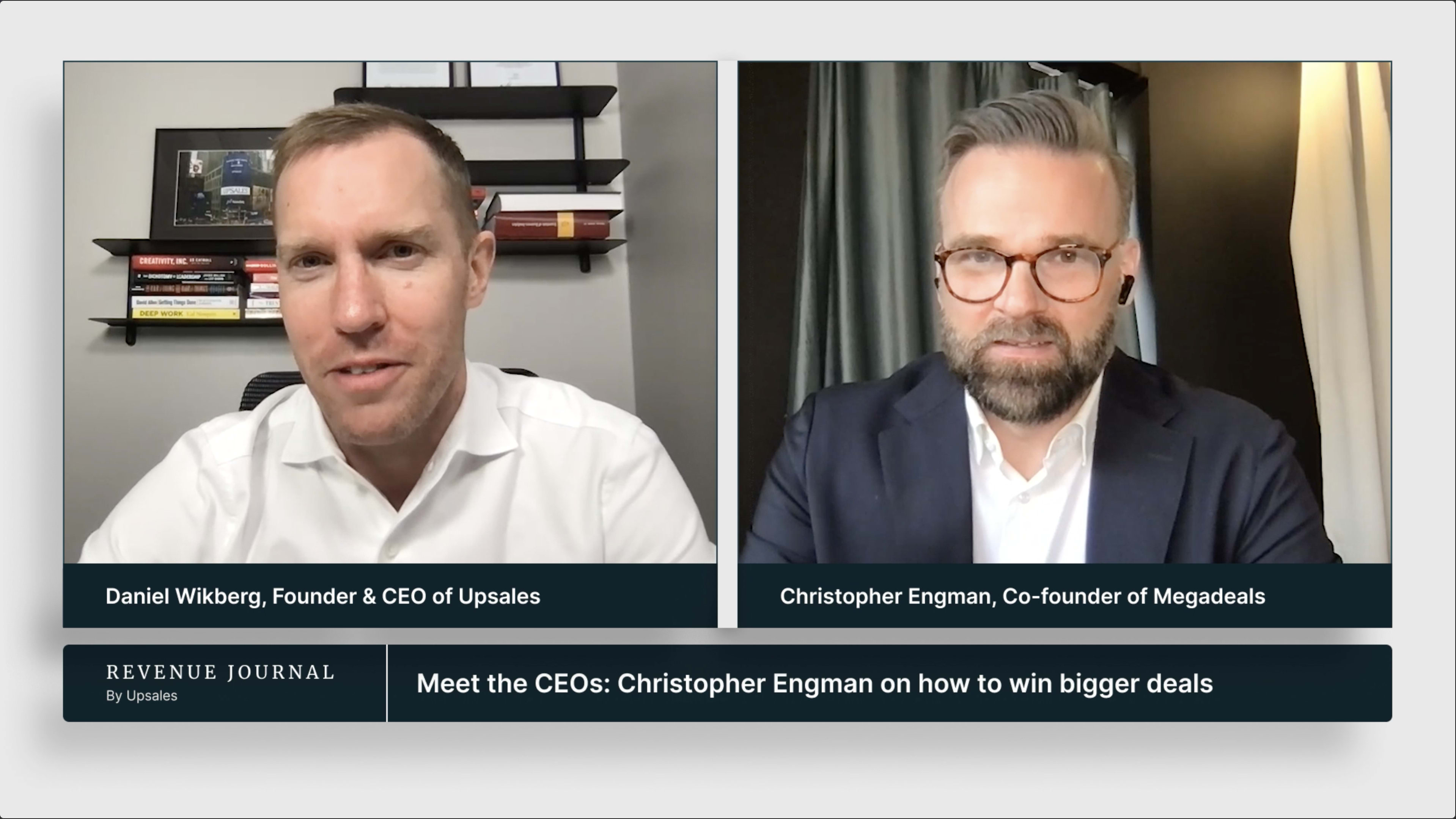 Christopher Engman, Megadeals