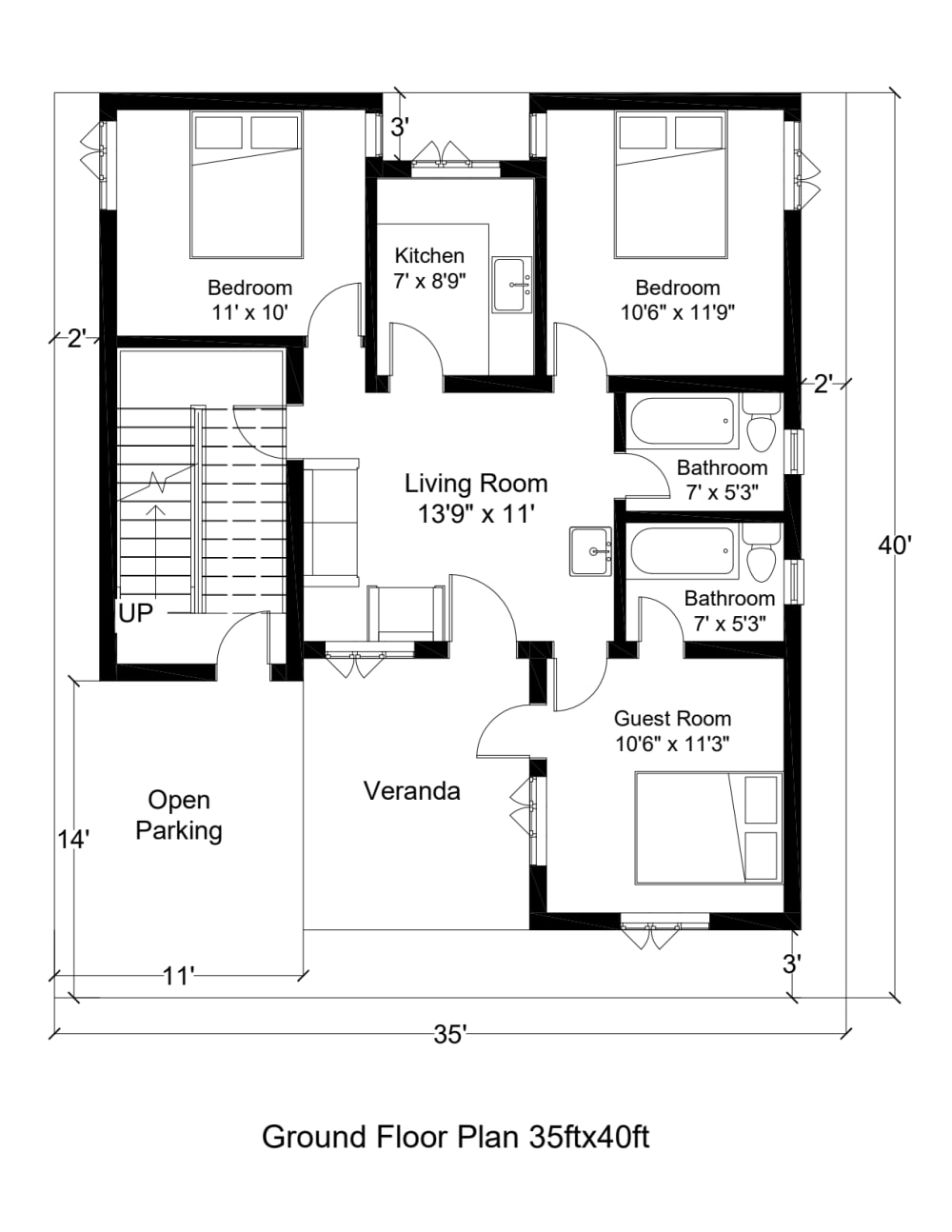 Ground Floor Plan With Dimensions In Meters Pdf Infoupdate