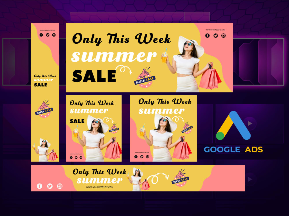 Google banner ads, AdWords display ads, web banner ads | Upwork