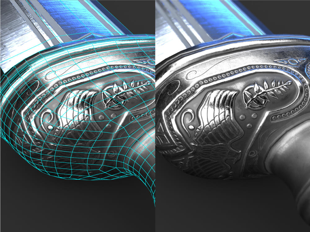 An advanced game ready 3d model with pbr textures | Upwork