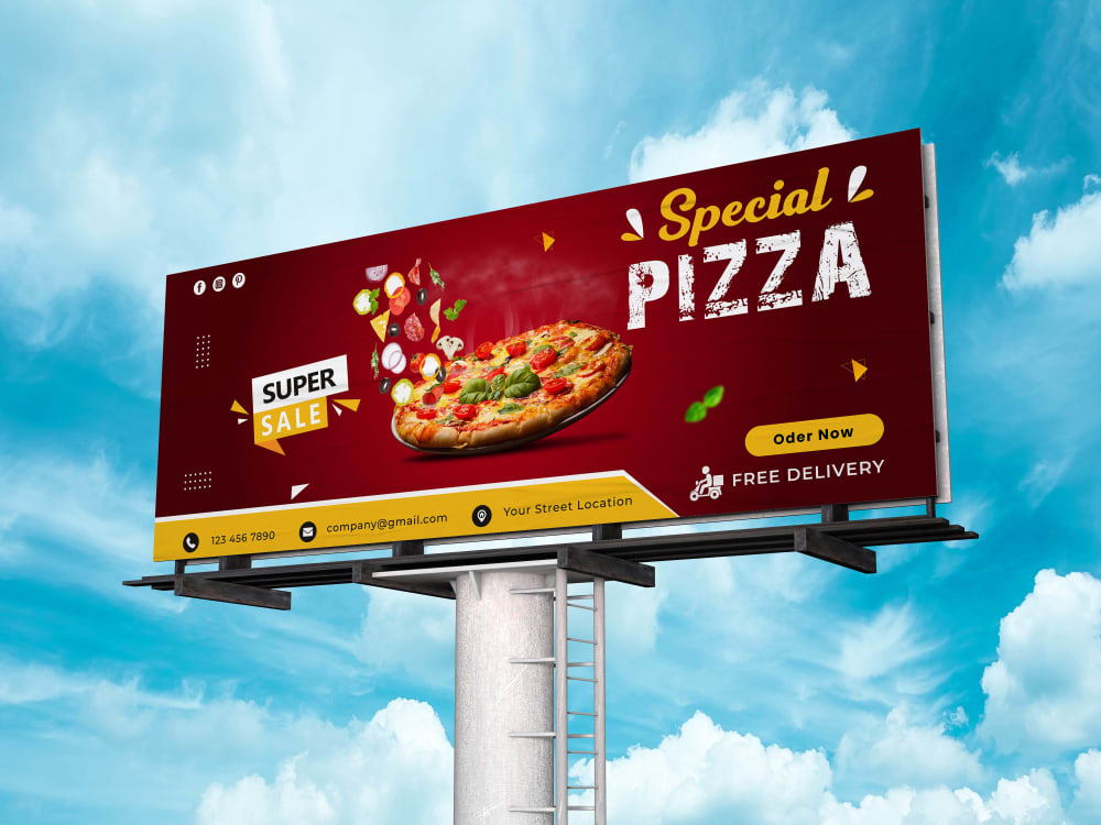 Design outdoor billboards, vinyl banners, and street signs | Upwork