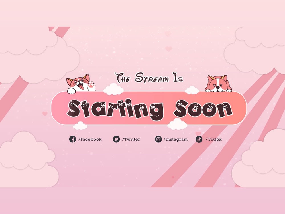 Animated Cute Overlays for Your Twitch Stream | Upwork
