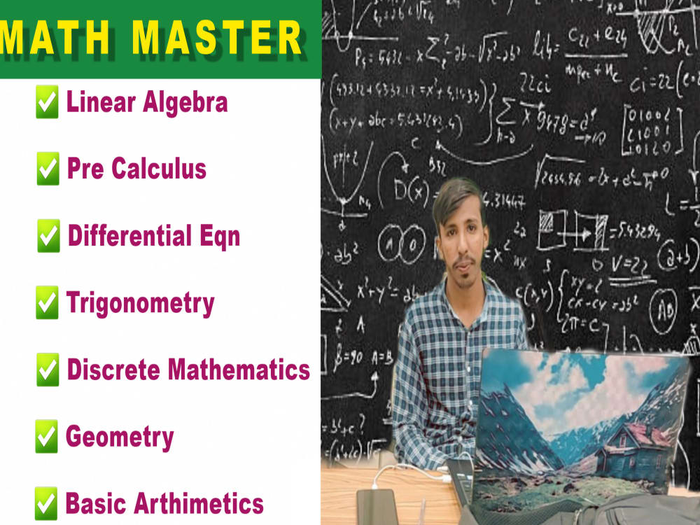Amazing Maths tutor for Differential equations, Calculus and Linear ...