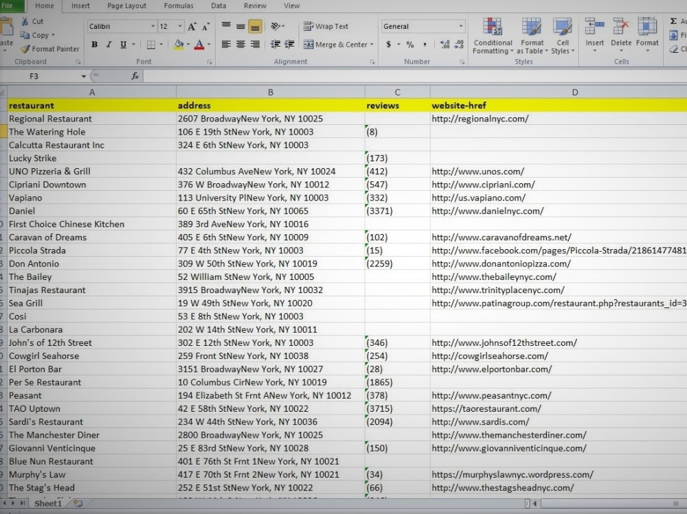 Data Entry & B2B Lead Generation | Upwork