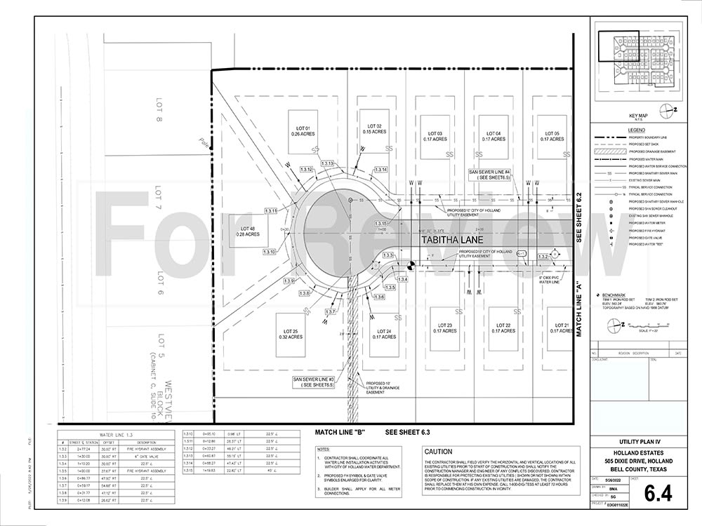 Civil engineering plan sets of your subdivisions/land development ...