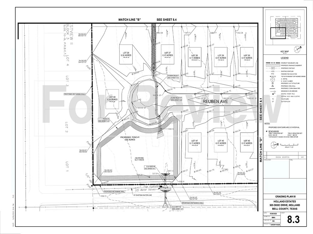 Civil engineering plan sets of your subdivisions/land development ...