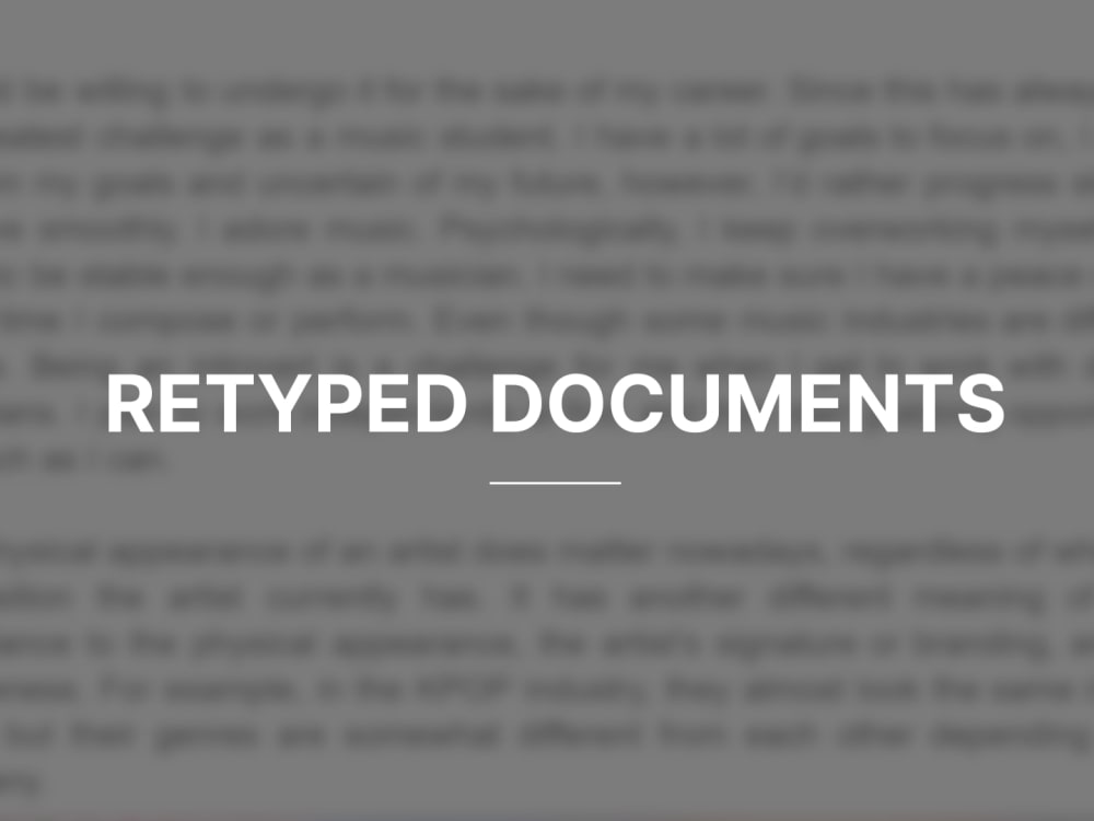 A Copy Typing Assistant | Upwork