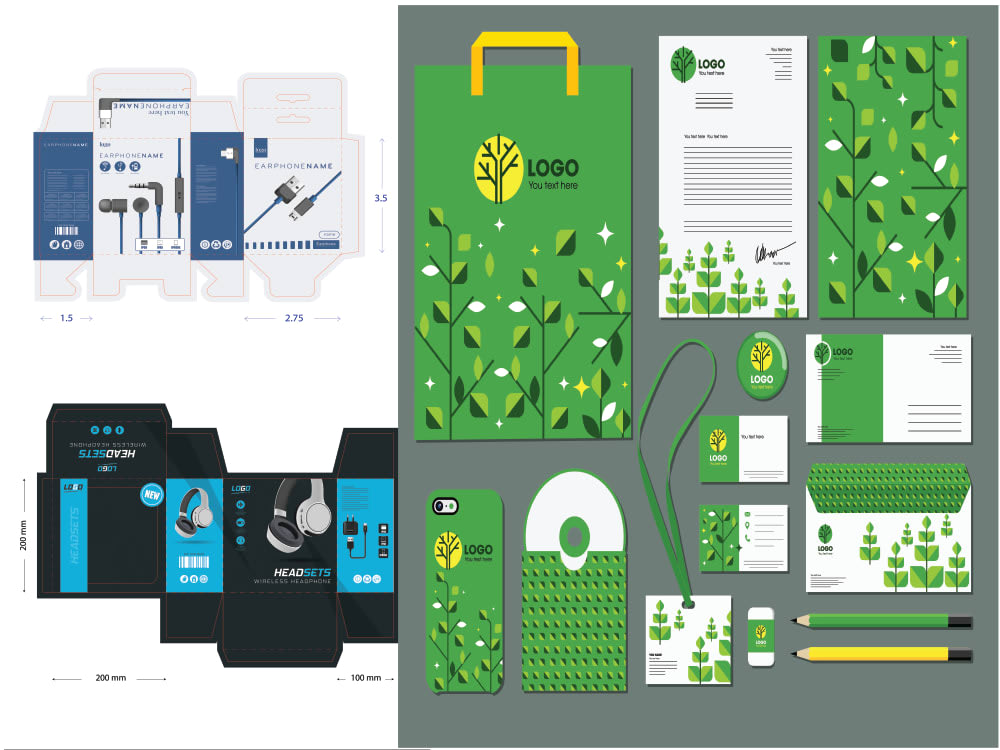 Professional Packaging and Label Design with print ready files | Upwork