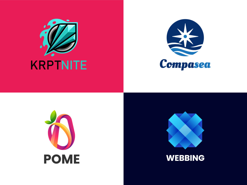 Modern timeless minimal abstract pictorial custom logo design | Upwork