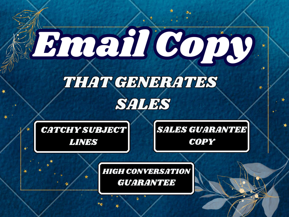 Good sales email copywriting for email marketing | Upwork