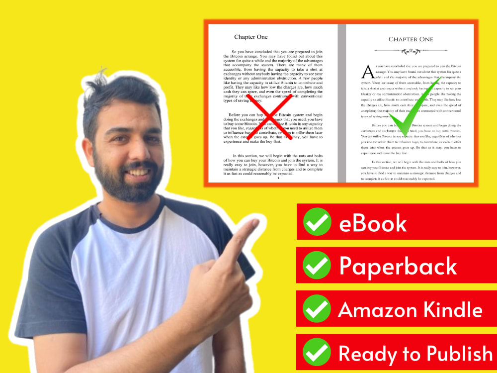 An Amazon KDP Formatting, Paperback, Book Formatting and Layout Design ...