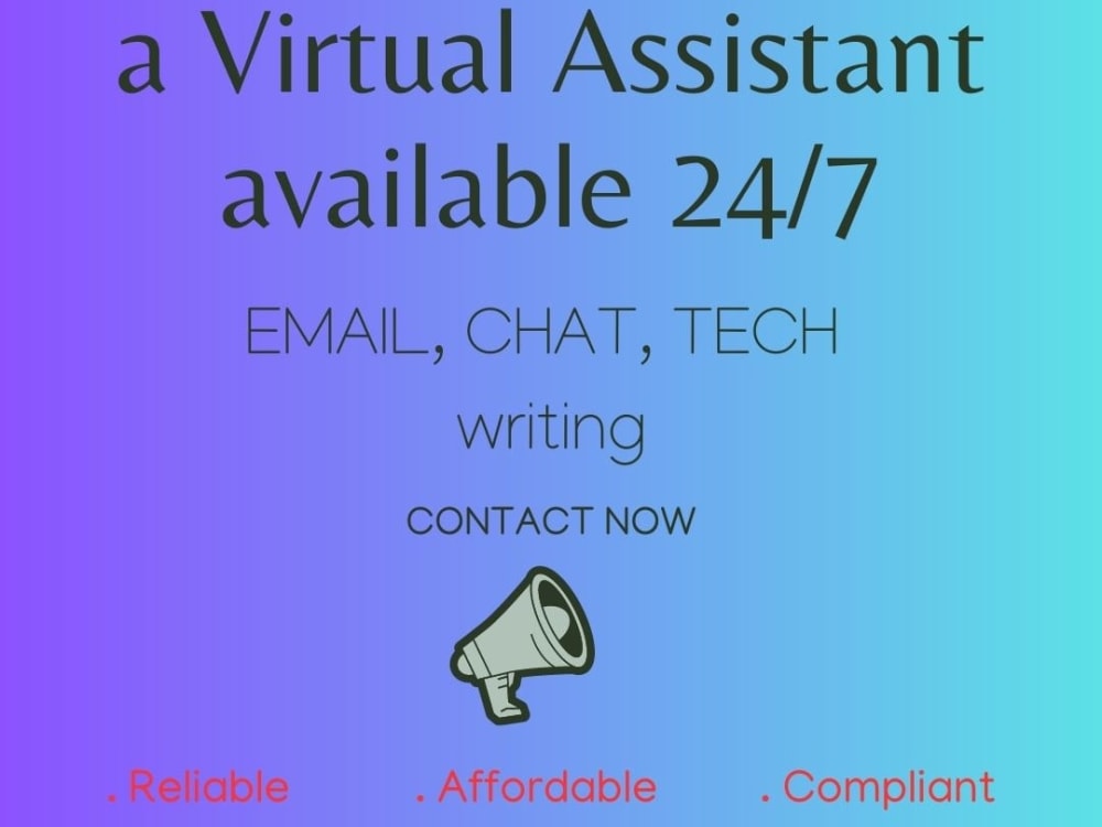 24/7 Virtual Writing Assistant | Upwork