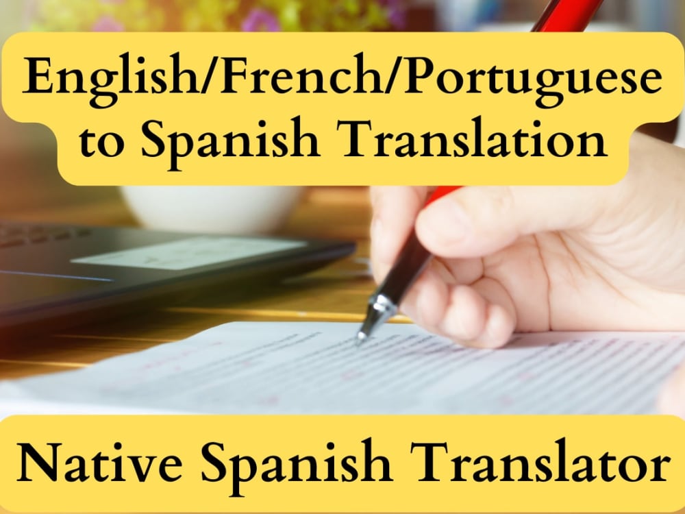 French To Spanish Translation/Translator, Portuguese To Spanish ...
