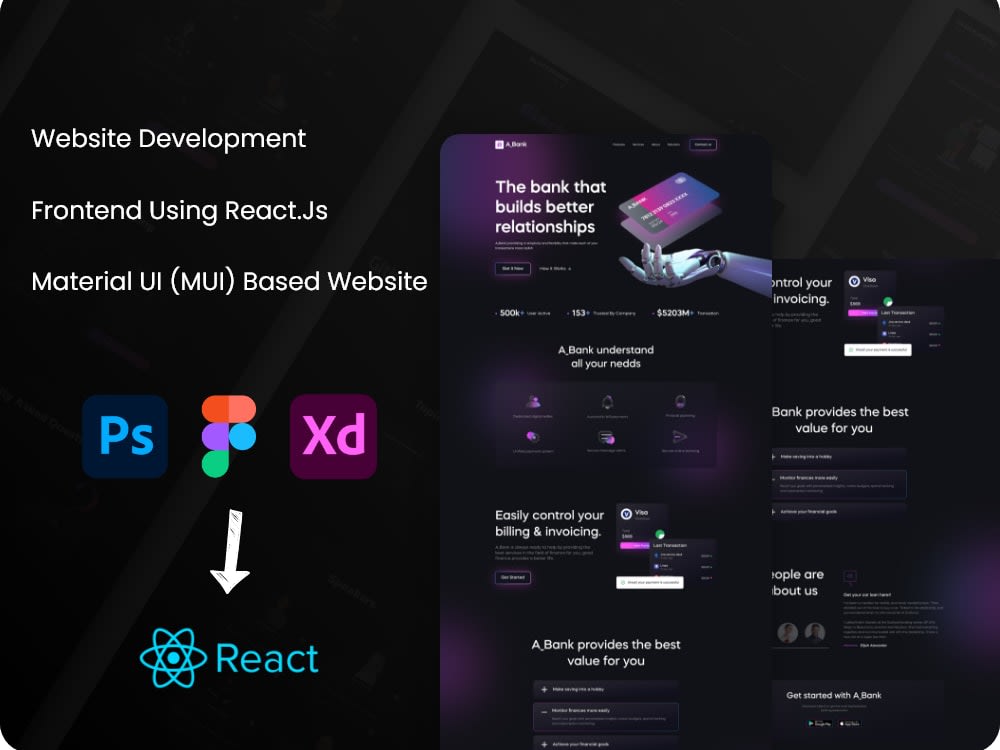 A MERN stack-based web app | Upwork