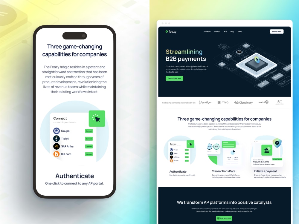 Responsive and clean UI/UX Figma Design | Upwork