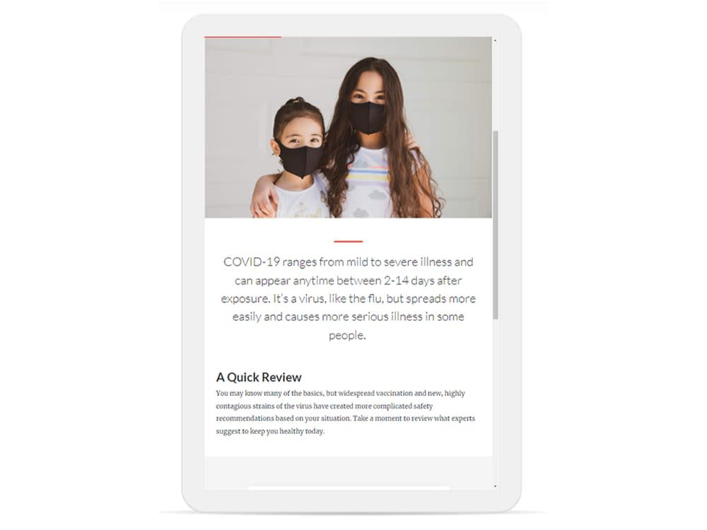 A fully developed Articulate Rise training course. | Upwork