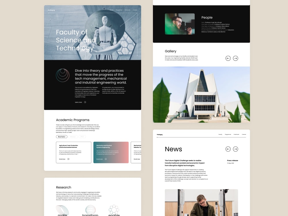 Modern and clean website designs | Upwork