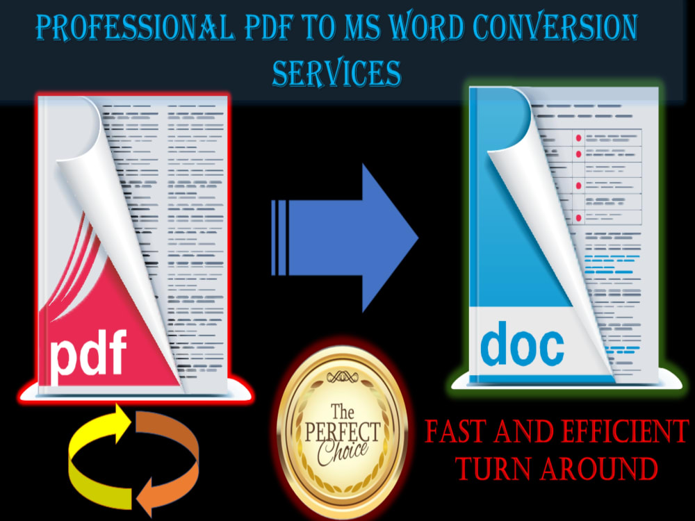 Professional PDF to MS Word Conversion Services | Upwork