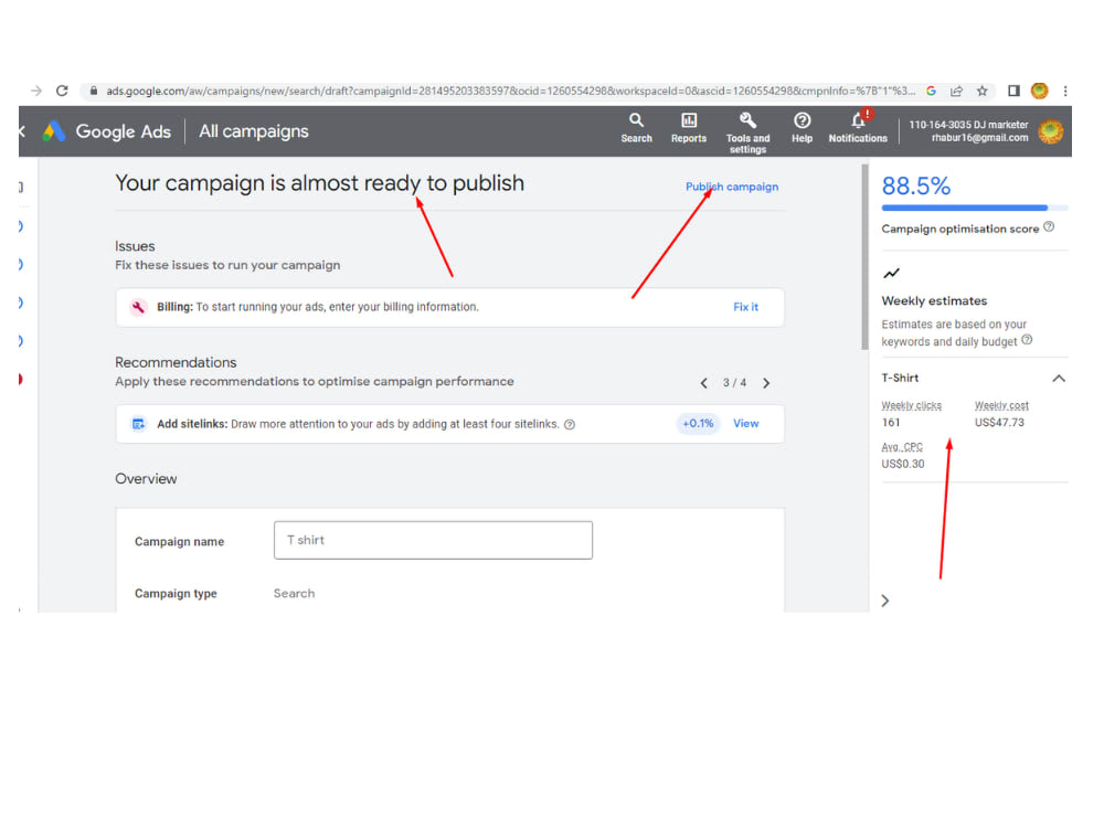Google Ads account setup, PPC campaign setup and Ads management | Upwork