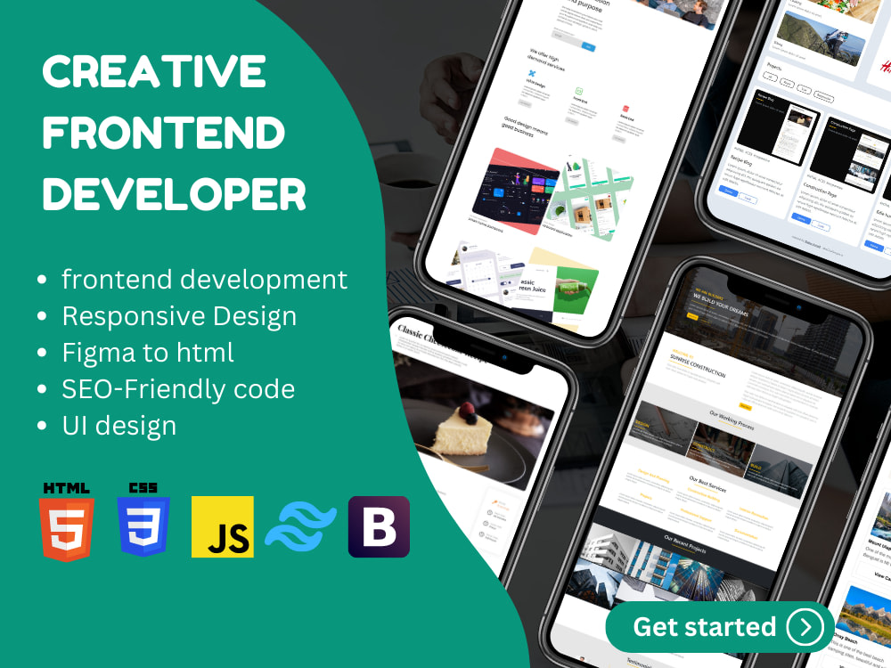 Frontend Web Developer Figma To Html Css And Javascript Tailwind Css Upwork