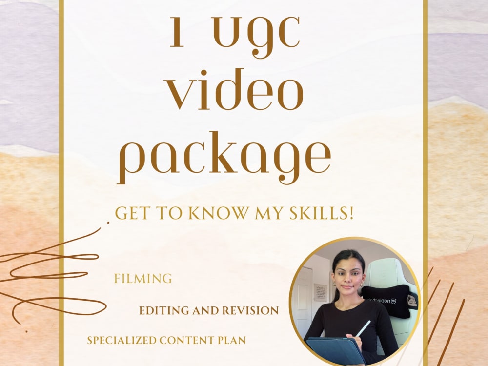 A UGC Content Creator | Upwork