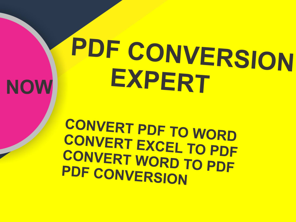 Seamless PDF to Word/Excel Conversion – Fast, Accurate, Reliable | Upwork