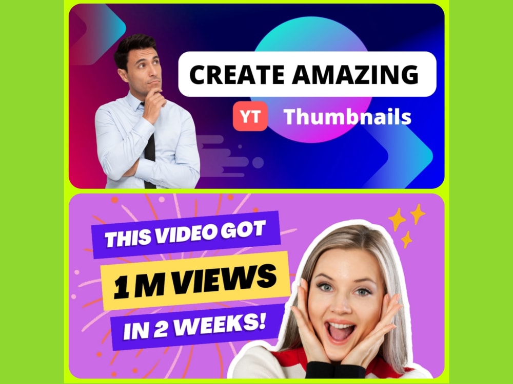Create amazing YouTube thumbnails | Upwork