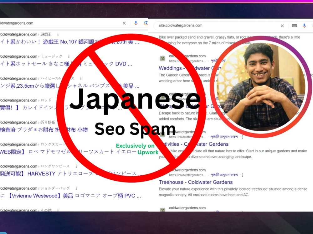 A perfect japanese keyword hack spam and malware removal service | Upwork