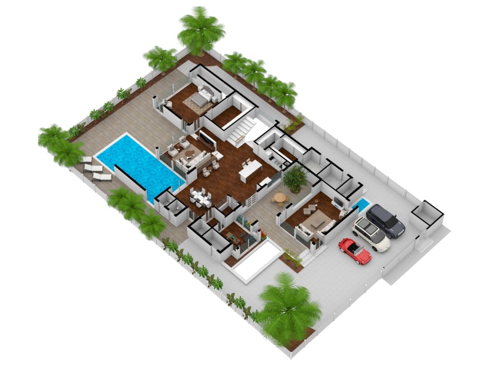 Isometric 3D Floor Plan's | Upwork