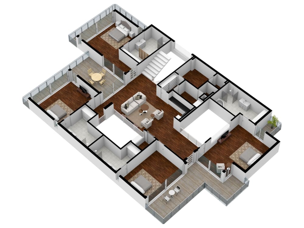 Isometric 3D Floor Plan's | Upwork