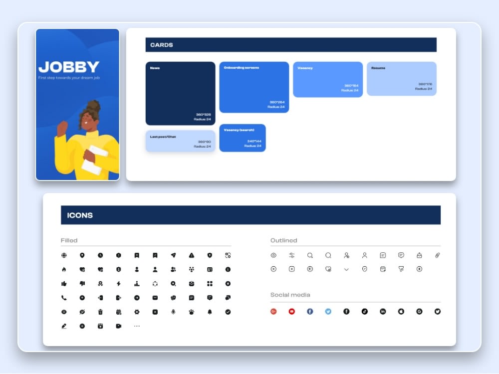 Professional, modern and high-quality UX/UI app templates | Upwork