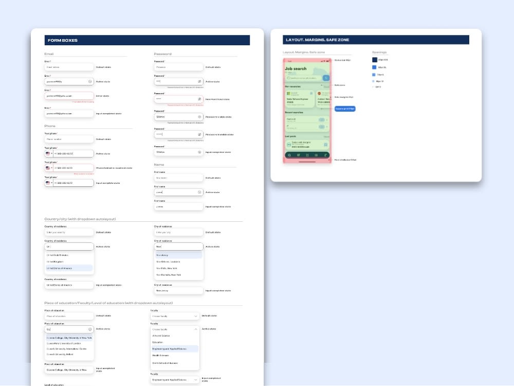 Professional, modern and high-quality UX/UI app templates | Upwork