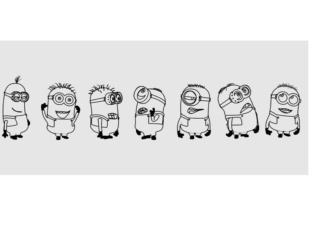 Black and white vector art | Upwork