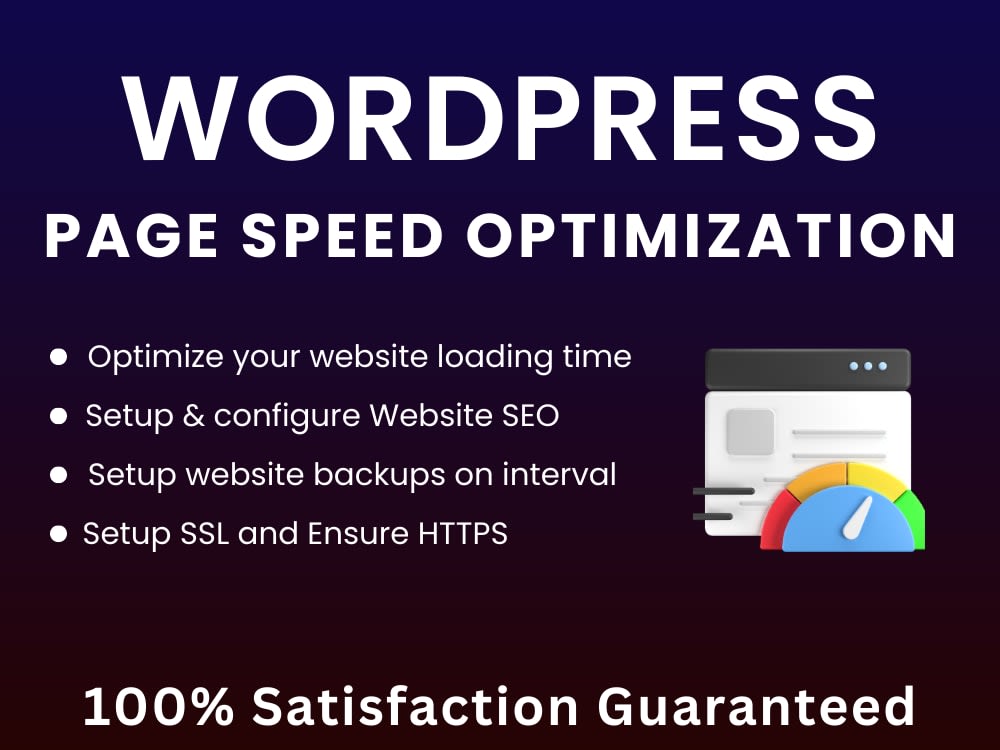 WordPress Page Speed Optimization | Upwork