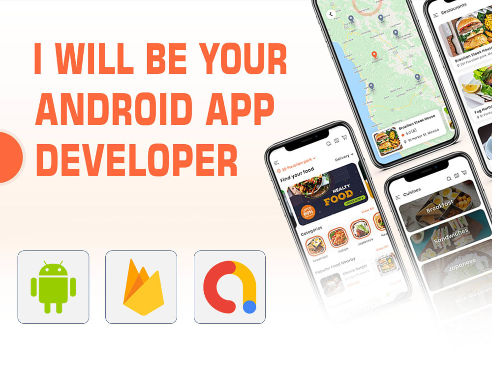 A Custom Android App with Awesome UI Design | Upwork