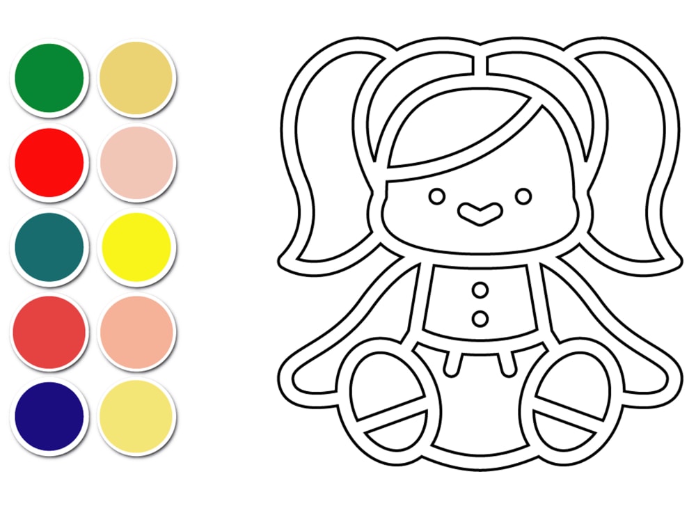 65 coloring page 2d learning videos for kids, youtube videos | Upwork