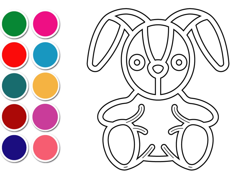 65 coloring page 2d learning videos for kids, youtube videos | Upwork