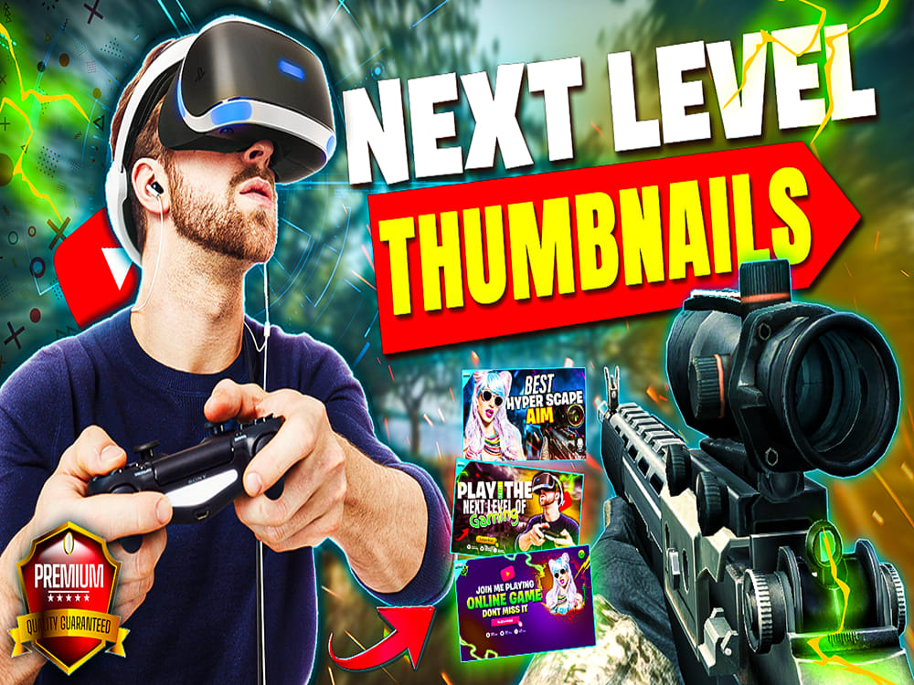 Best YouTube thumbnails design in 3 hours | Upwork
