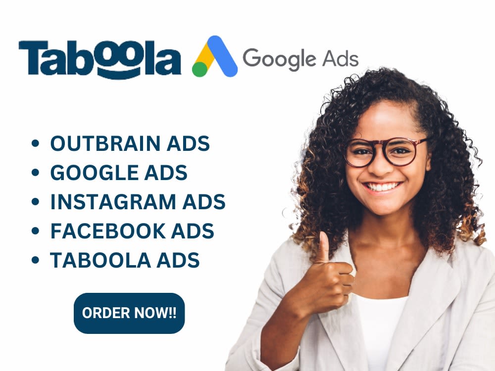 Fantastic Taboola ads native ads campaign outbrain ads | Upwork