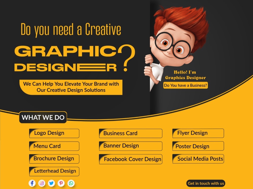 Creative & Eye-Catchy Design for Your Brand | Upwork