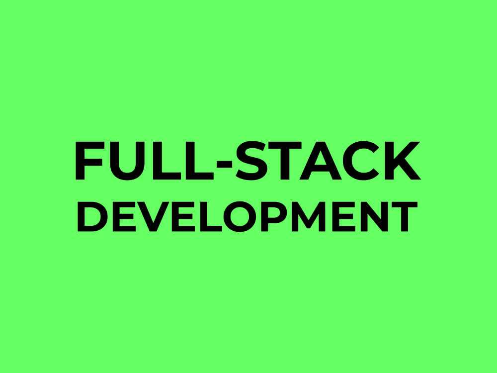 Full-Stack Web Application Development Services | Upwork