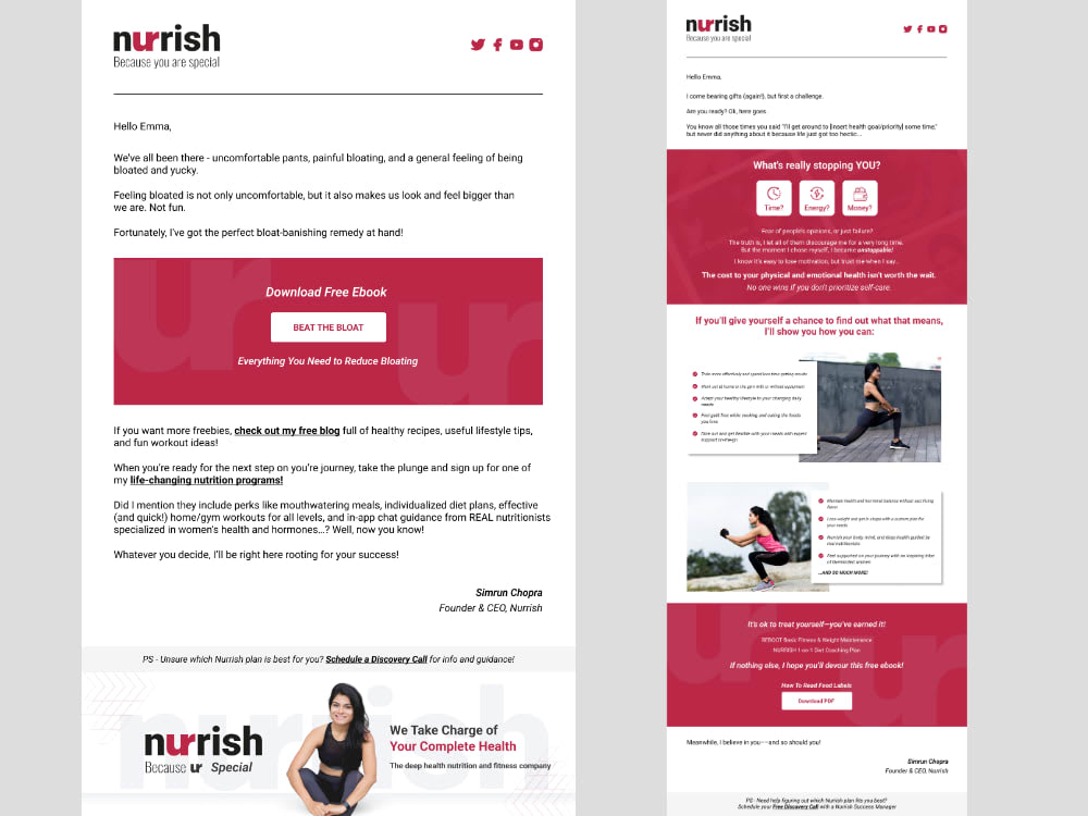 Responsive and Brand-Related Professional Email Templates | Upwork