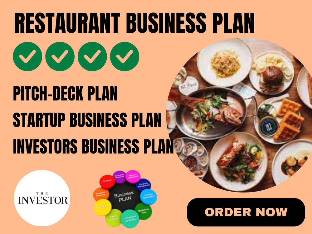 A Startup Restaurant Business Plan,Food Business Plan, Cafe Plan,Pitch ...