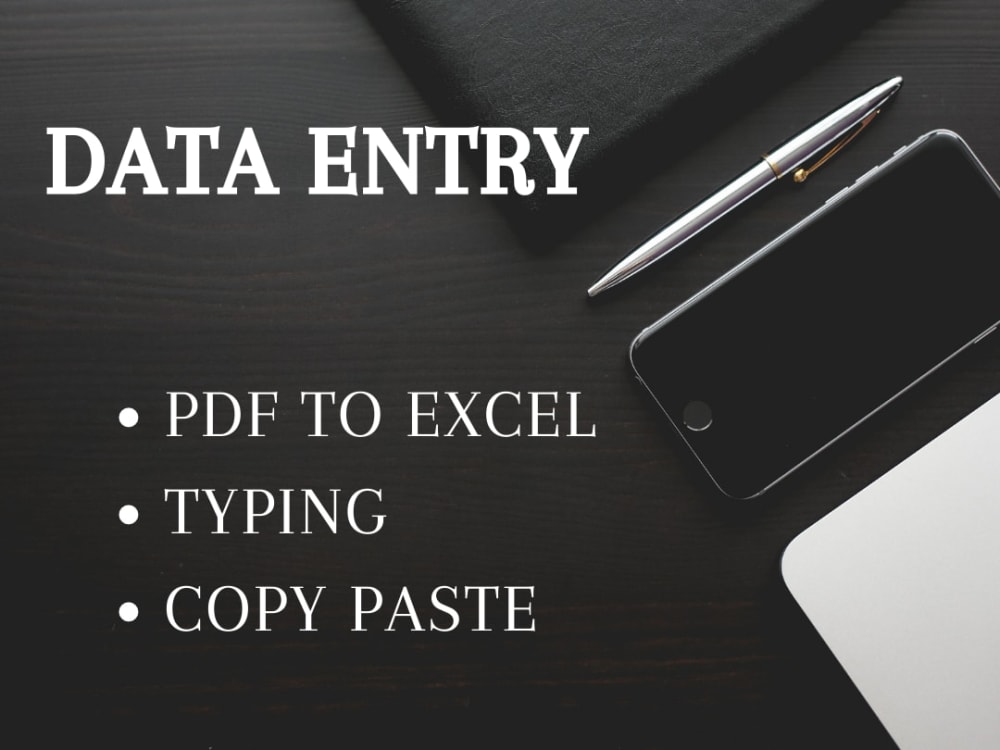 Data entry, typing, copy paste services | Upwork