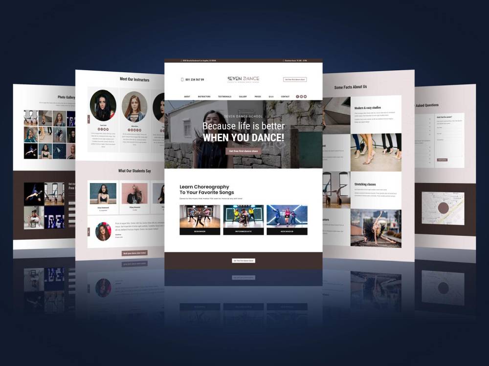 A visually appealing website design UI/UX | Upwork