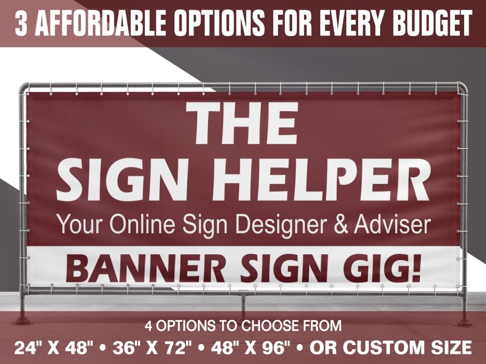 A banner sign for your business or celebration! | Upwork