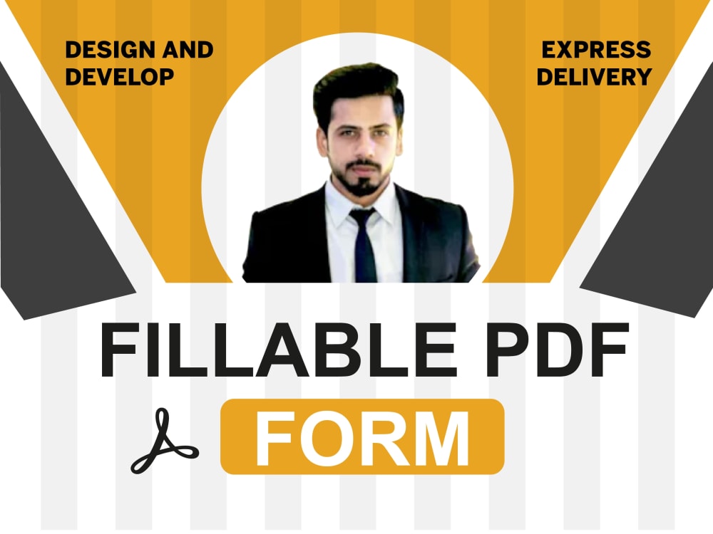 Interactive fillable pdf form | Upwork